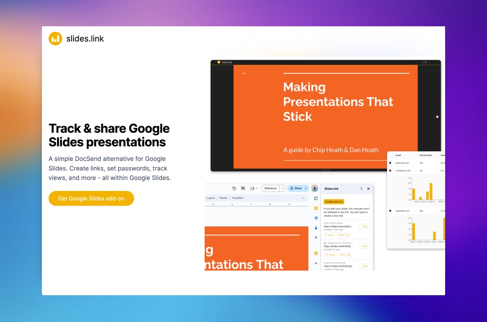 Slides.link - Share your google slides